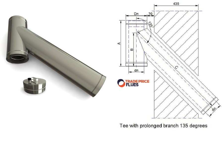 How to Install Twin Wall Flue Through a Ceiling or Wall - Trade Price ...